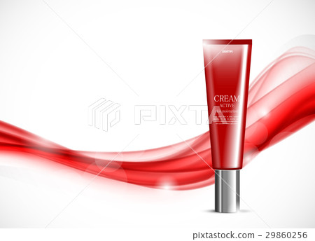 Body cream cosmetic design template - Stock Illustration [29860256] - PIXTA