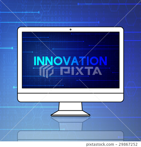 Innovation Digital Technology Modification Icon - Stock Illustration ...