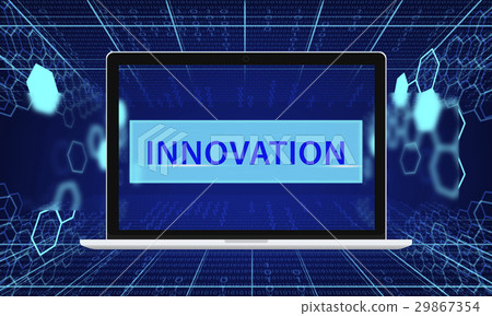 Computer System Innovation Digital - Stock Illustration [29867354] - PIXTA
