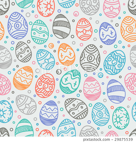 Vector seamless pattern of col - Stock Illustration [29875539] - PIXTA
