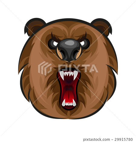 Russian angry bear - Stock Illustration [29915780] - PIXTA