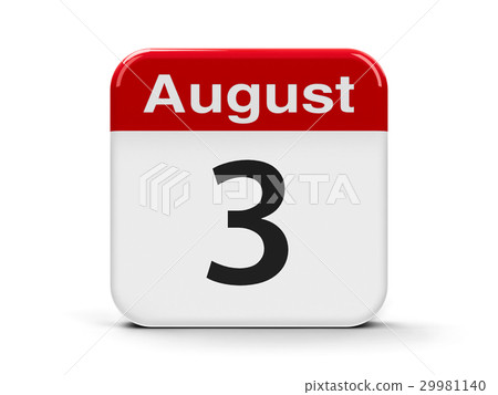 3rd August - Stock Illustration [29981140] - PIXTA