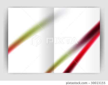 Blurred wave line. Business annual report abstract - Stock Illustration ...
