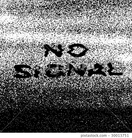 No signal message. Error screen concept. - Stock Illustration [30013751 ...
