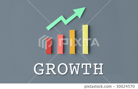 Finance Economic Progress Analysis Concept - Stock Illustration ...