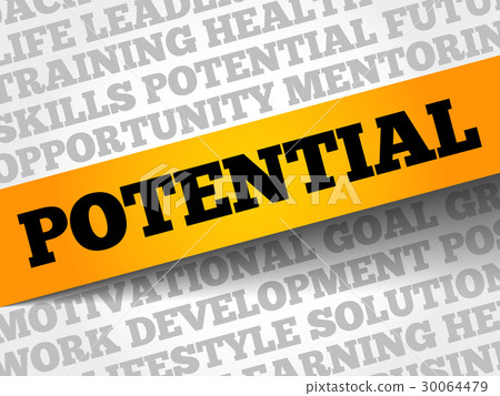 Potential word cloud - Stock Illustration [30064479] - PIXTA