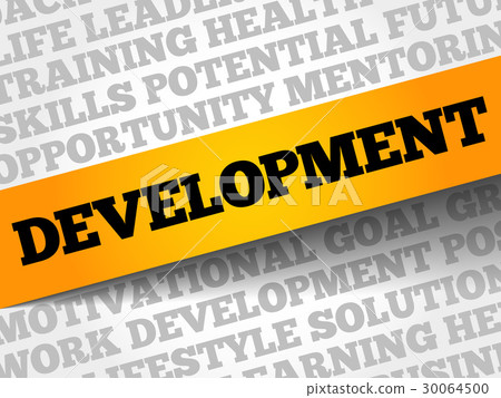 Development word cloud - Stock Illustration [30064500] - PIXTA