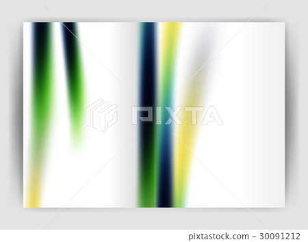 Blurred wave line. Business annual report abstract - Stock Illustration ...