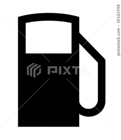 Mark of gas station - Stock Illustration [30102549] - PIXTA