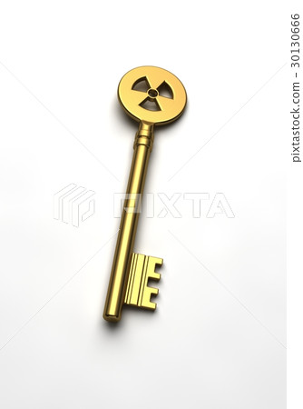 Nuclear key - Stock Illustration [30130666] - PIXTA