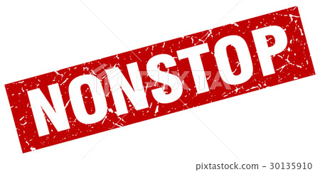 square grunge red nonstop stamp-插圖素材 [30135910] - PIXTA圖庫