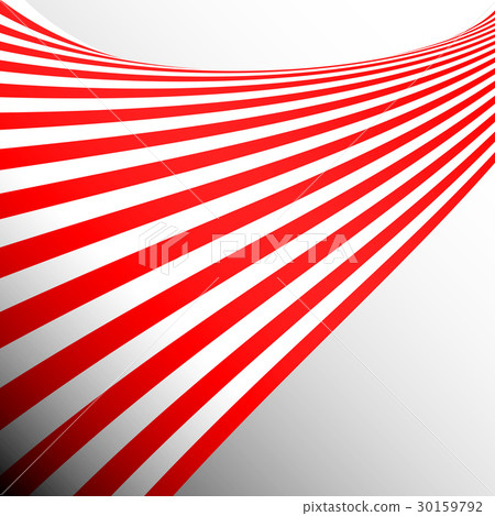 Two tone red stripes ribbon abstract background - Stock Illustration ...