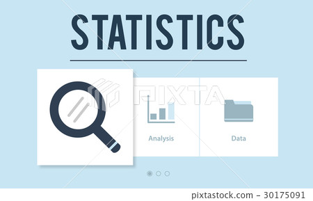 Statistics Information Perfomance Chart Concept - Stock Illustration ...