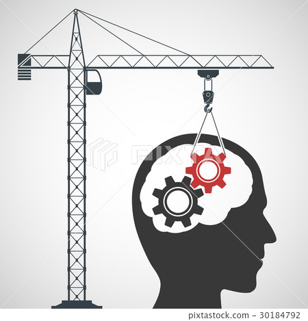 Intelligence concept. Stock illustration. - Stock Illustration ...
