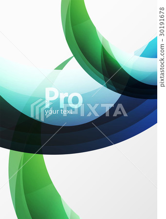 Futuristic hi-tech glass wave abstract background - Stock Illustration ...