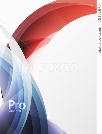 Futuristic hi-tech glass wave abstract background - Stock Illustration ...