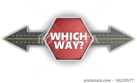 way choice - Stock Illustration [30220577] - PIXTA