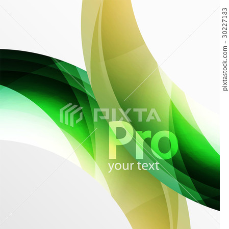 Futuristic hi-tech glass wave abstract background - Stock Illustration ...