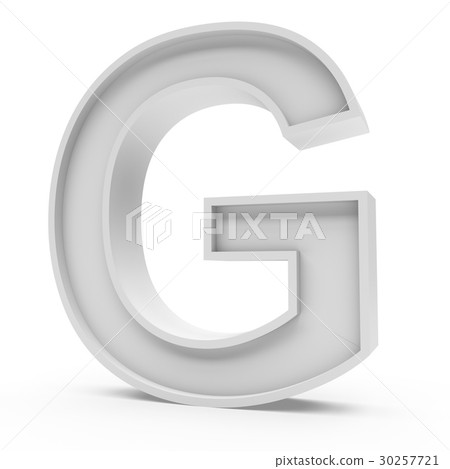 3d Rendering grey material letter G - Stock Illustration [30257721] - PIXTA