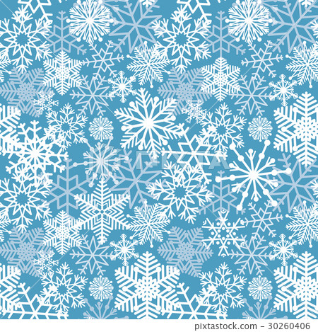 Snow pattern. Winter holiday christmas background. - Stock Illustration ...