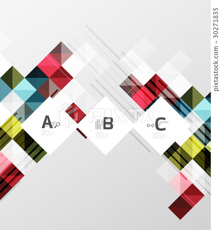 Minimalistic square shapes abstract background - Stock Illustration ...