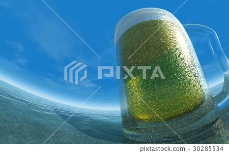 Fisheye Beer - Stock Illustration [30285534] - PIXTA