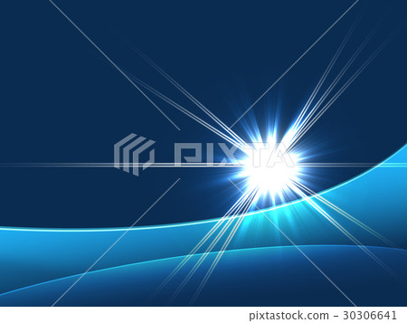 Flashing illumination burst meteor - Stock Illustration [30306641] - PIXTA