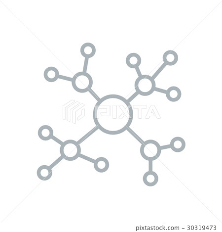 Modern network concept icon - Stock Illustration [30319473] - PIXTA
