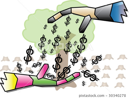 No money ,Still alive . No tree No Life - Stock Illustration [30340278 ...