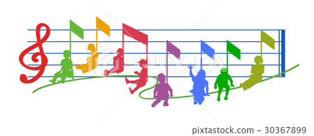 Children's notes - Stock Illustration [30367899] - PIXTA