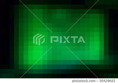Glowing neon green mosaic square tiles background - Stock Illustration ...