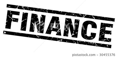 square grunge black finance stamp - Stock Illustration [30455376] - PIXTA