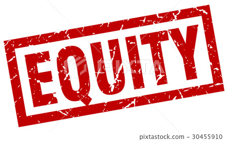 square grunge red equity stamp - Stock Illustration [30455910] - PIXTA