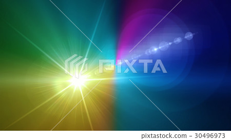 flash flare color - Stock Illustration [30496973] - PIXTA