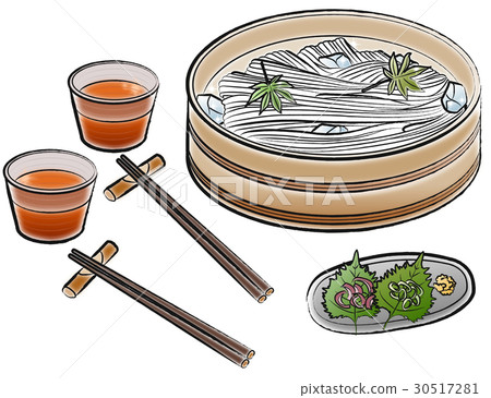 Hiyamugi - Stock Illustration [30517281] - PIXTA
