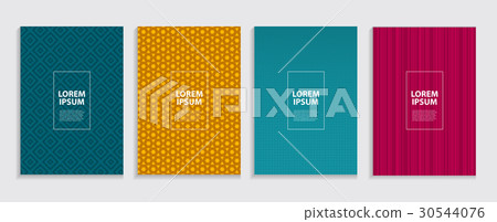 Simple Minimal Covers Template Design. Future - Stock Illustration ...