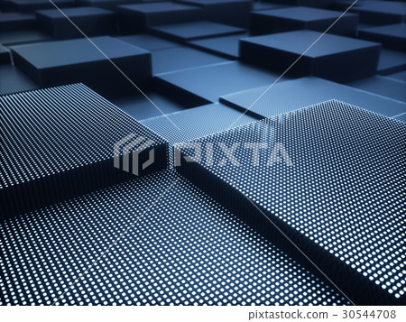 Abstract Background Metallic Structure - Stock Illustration [30544708 ...