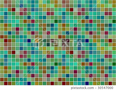 馬賽克瓷磚-插圖素材 [30547000] - PIXTA圖庫