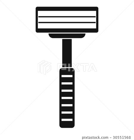 Razor icon, simple style - Stock Illustration [30551568] - PIXTA