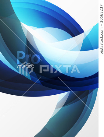 Futuristic hi-tech glass wave abstract background - Stock Illustration ...