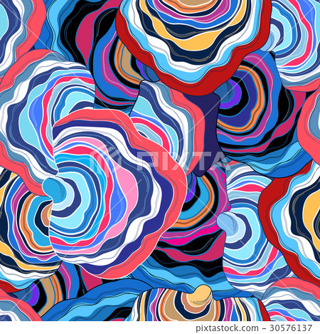 Bright multicolored seamless graphic pattern - Stock Illustration ...