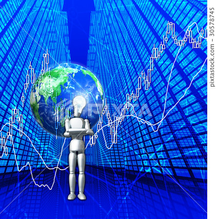 AI's Blaine and Artificial Intelligence Deep... - Stock Illustration ...