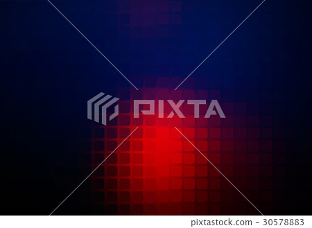 Deep blue and red abstract mosaic background - Stock Illustration ...