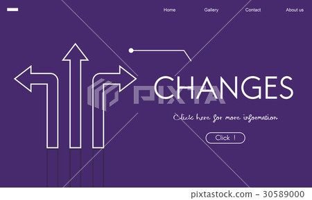 Options Choice Changes Arrows Graphic - Stock Illustration [30589000 ...