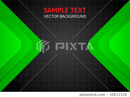 Gray and green vector abstract background - Stock Illustration ...
