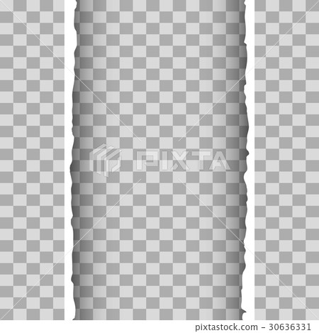 Vector ripped paper - Stock Illustration [30636331] - PIXTA