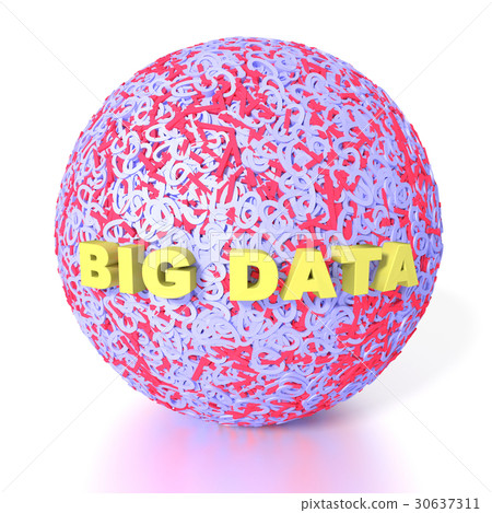 Binary sphere made from zeros and ones big data - Stock Illustration ...