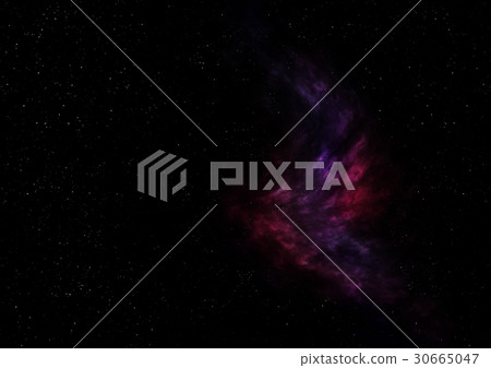 Small part of an infinite star field. 3D rendering - Stock Illustration ...
