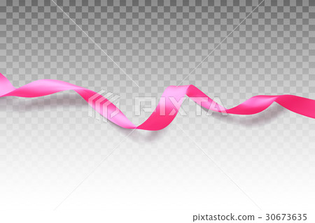 Pink vector ribbon - Stock Illustration [30673635] - PIXTA