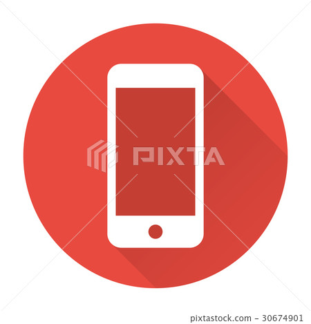 Red Smartphone Icon